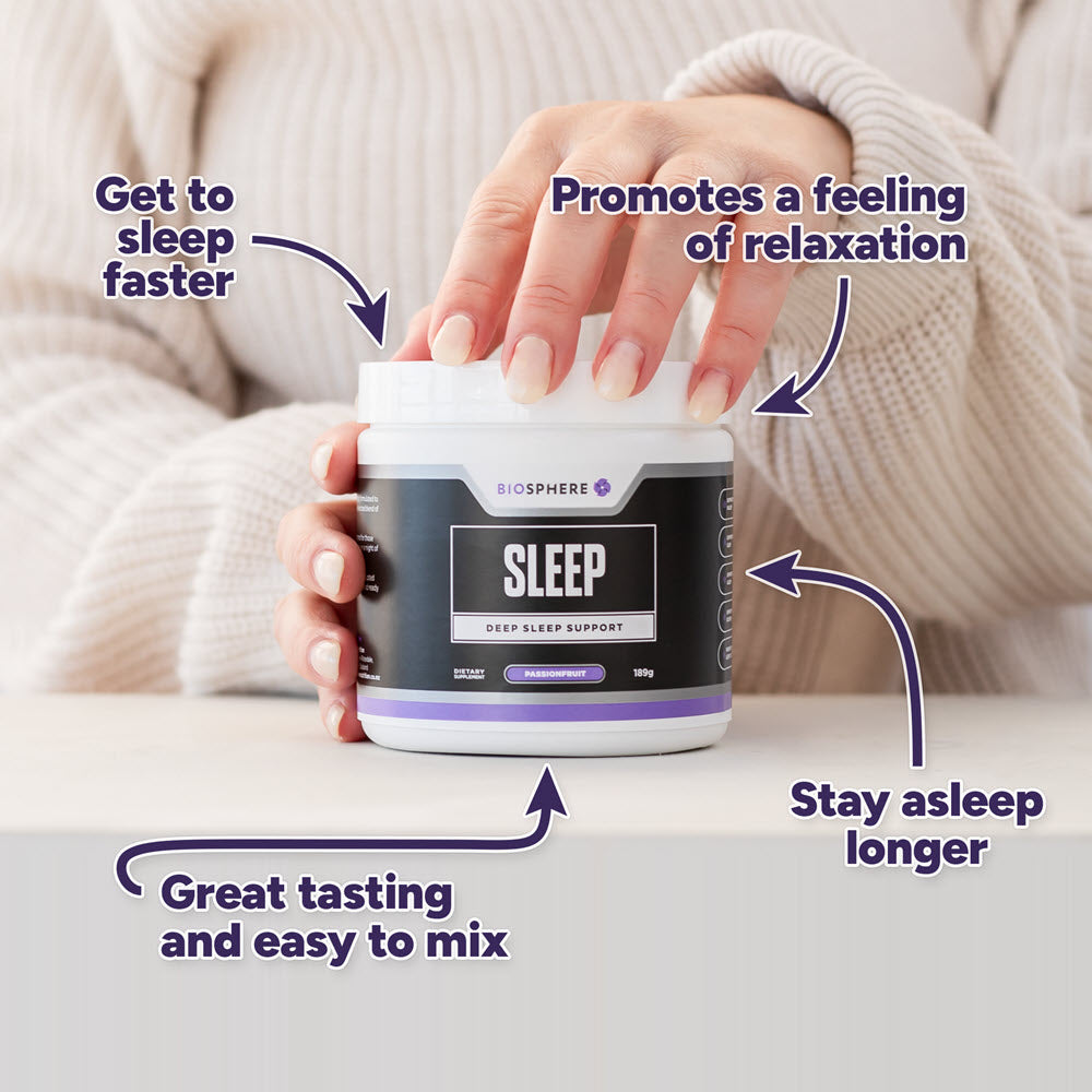 Deep Sleep Support - A Natural Sleep Aid | Biosphere Nutrition
